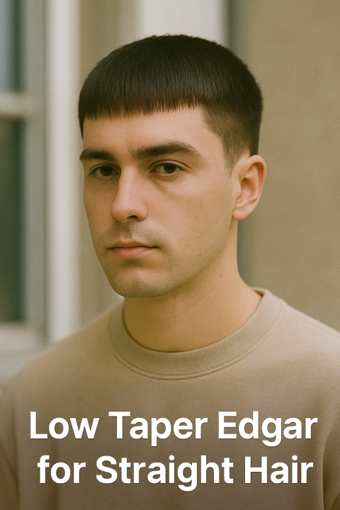 Low Taper Edgar – Trendy Haircut for Modern Men